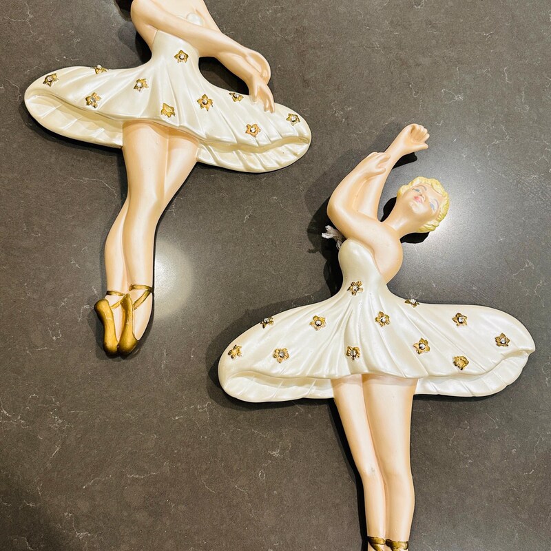 Chalkware Dancers - Etsy