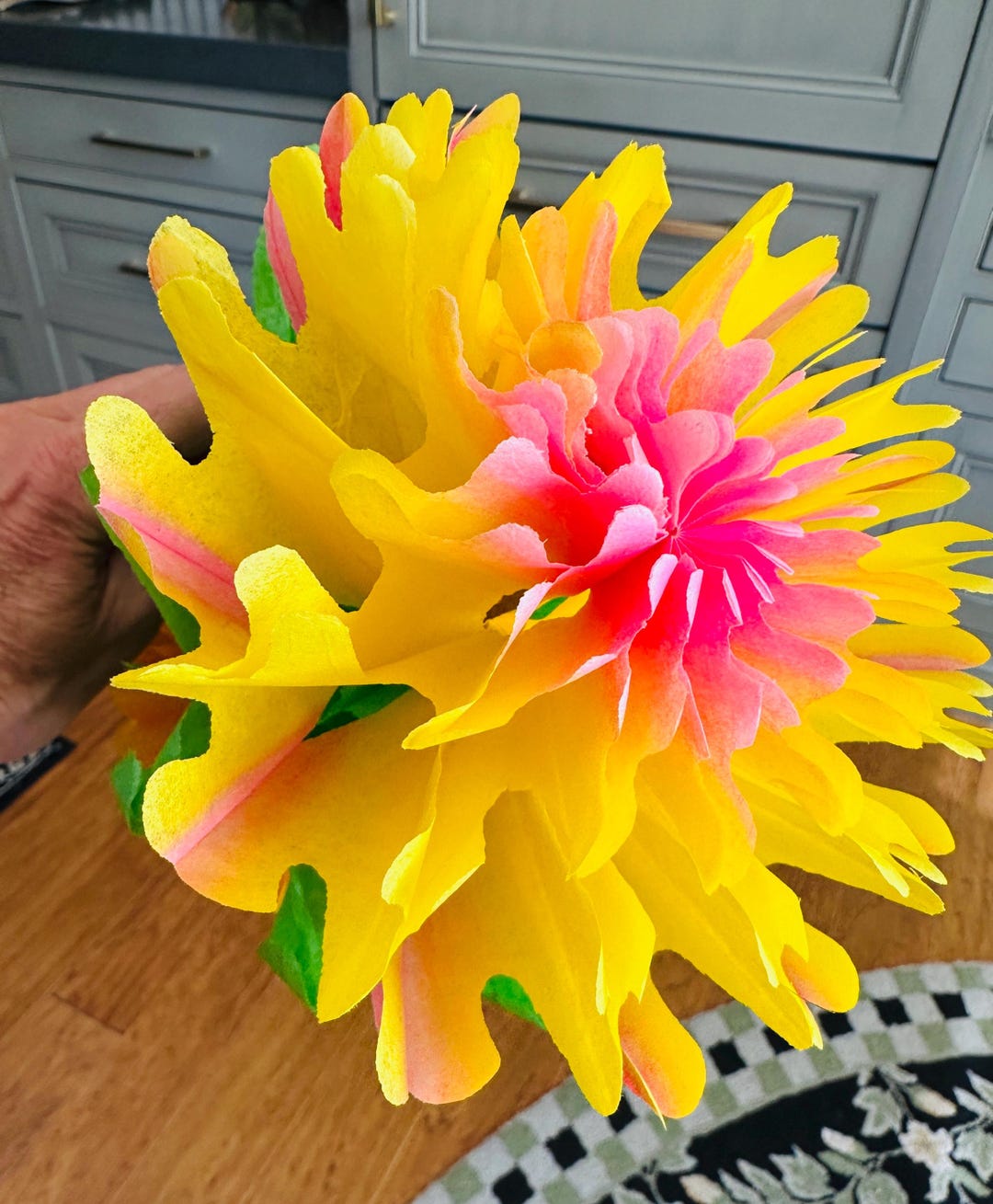 Vintage Beistle Tissue Flower Centerpiece: Fiesta Party Decor - Etsy