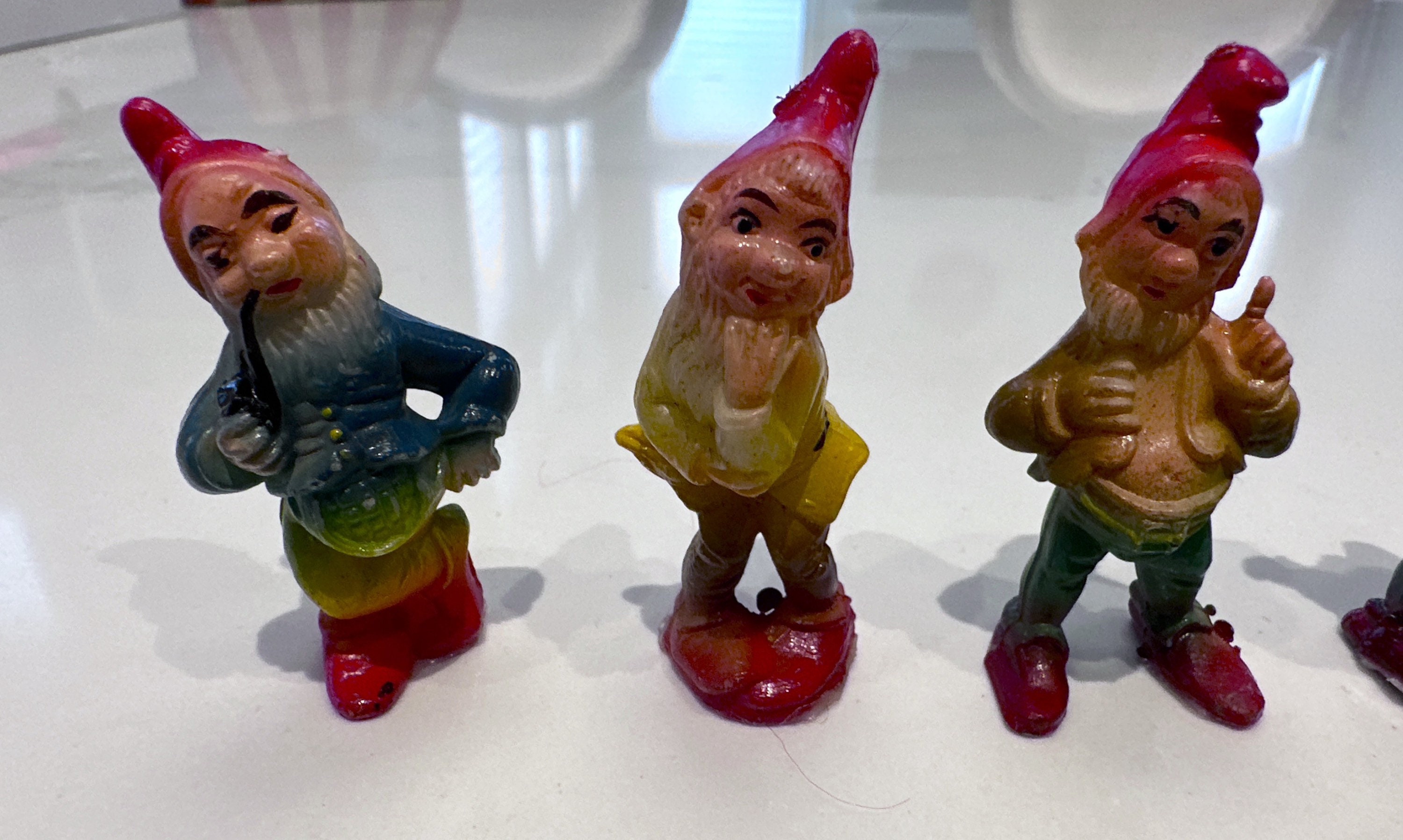 Vintage Gnome Figures Elf Elves Collection Fairy Garden - Etsy