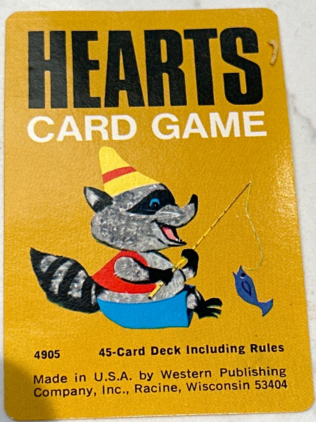 Vintage Hearts Card Game in Original Box by Western Publishing Whitman ...