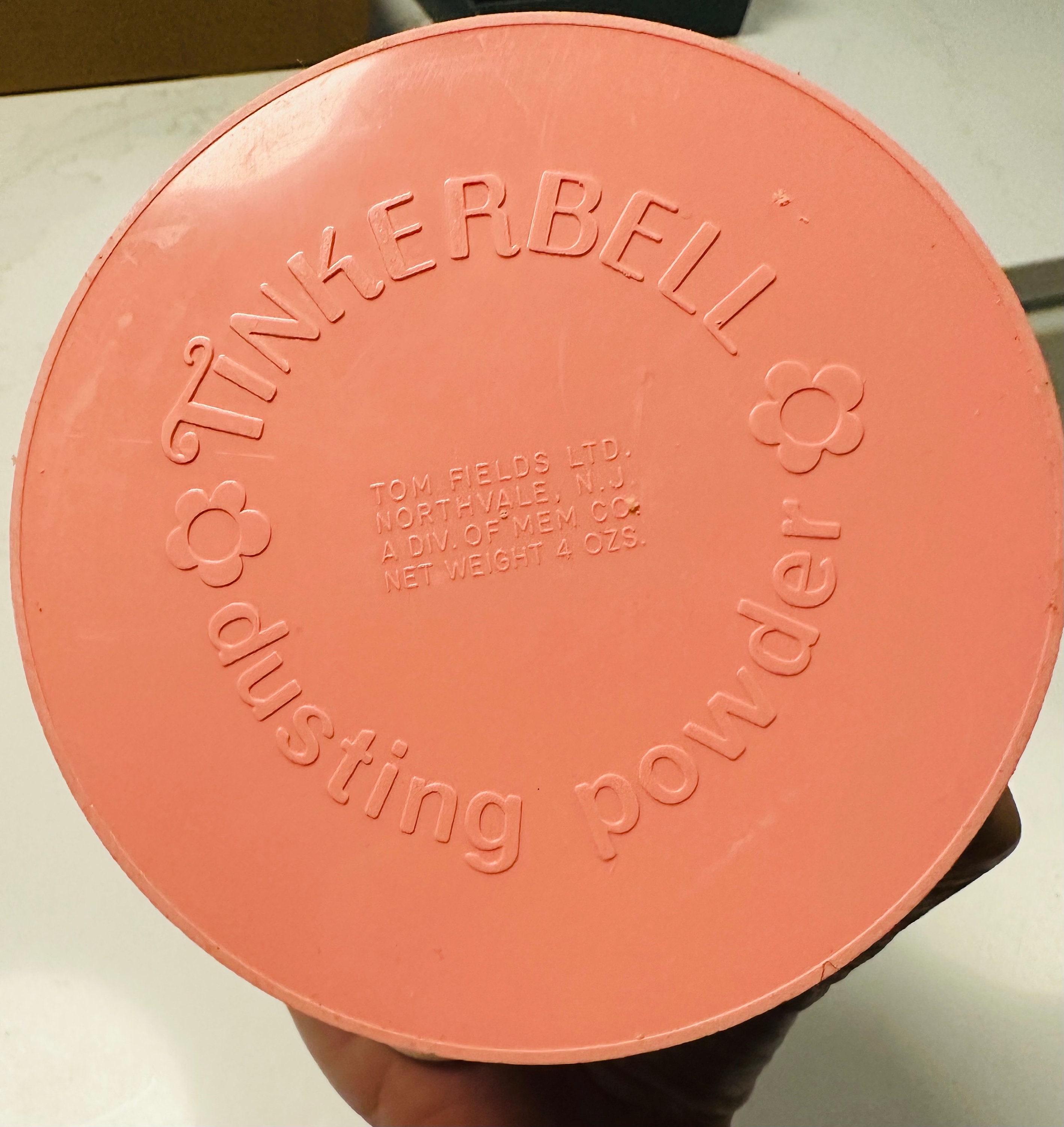 Vintage Tinkerbell Powder Box With Hand Mirror Tom Fields MCM 1960s - Etsy