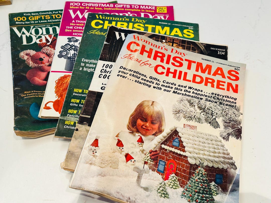 Vintage Woman’s Day Magazines Ideas for Children November December ...