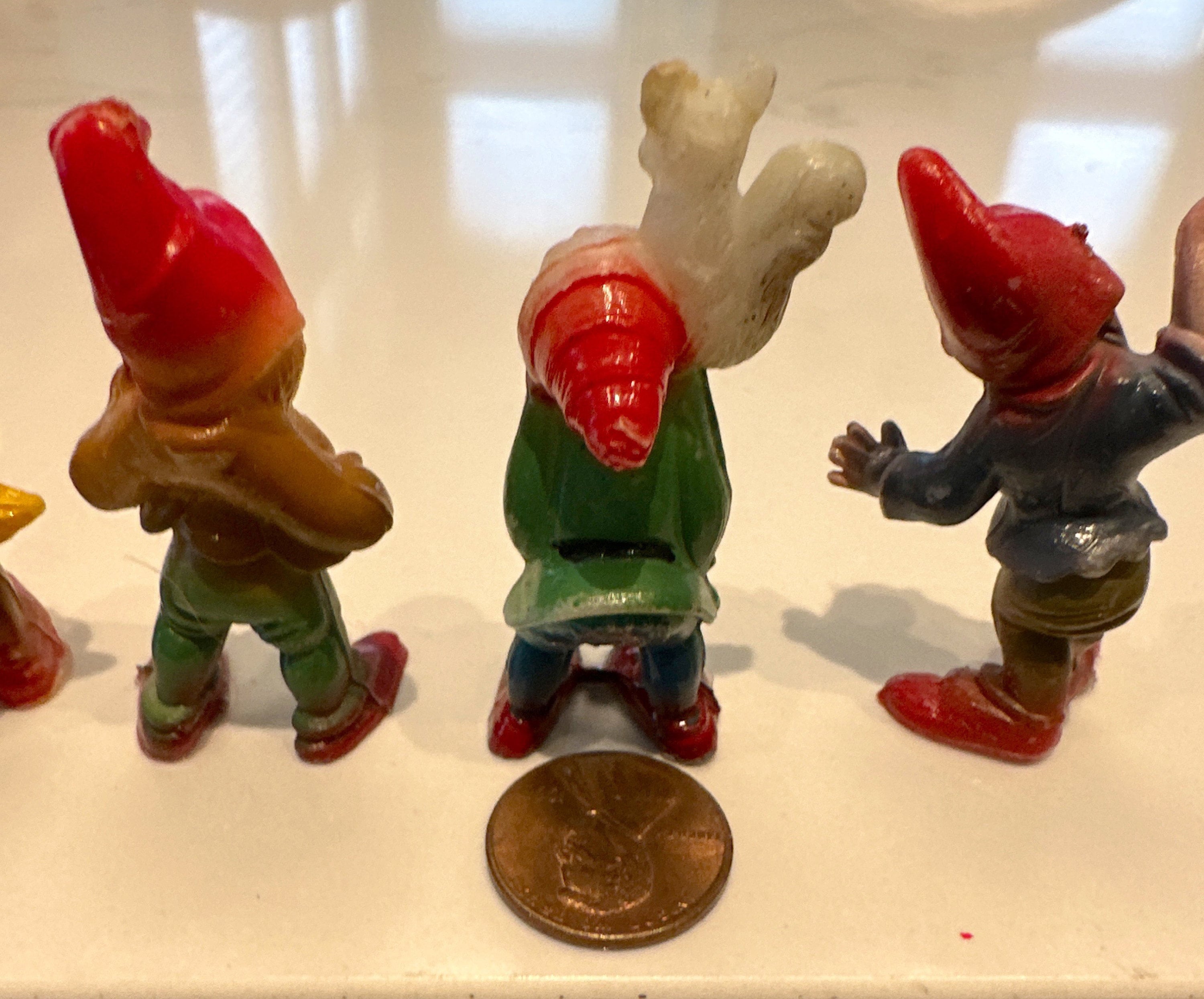 Vintage Gnome Figures Elf Elves Collection Fairy Garden - Etsy
