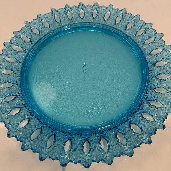 Vintage Glass Plates - Etsy