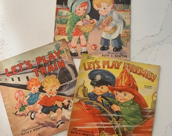 Let's Play Store Ruth E. Newton and Mabel Horn SIGNED - Etsy