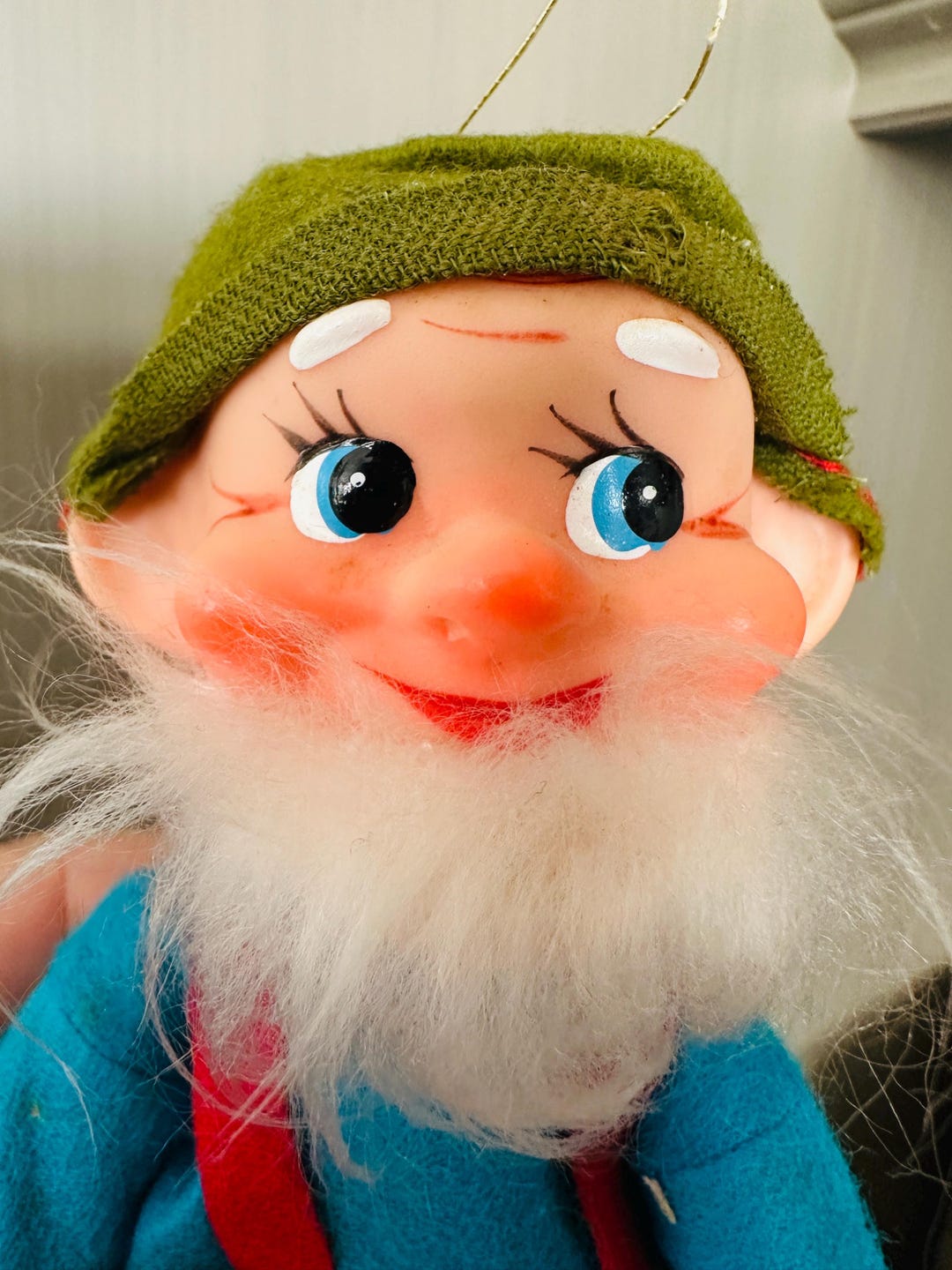 Vintage Hobo Elf Figure - Knee Hugger Christmas Ornament - Etsy