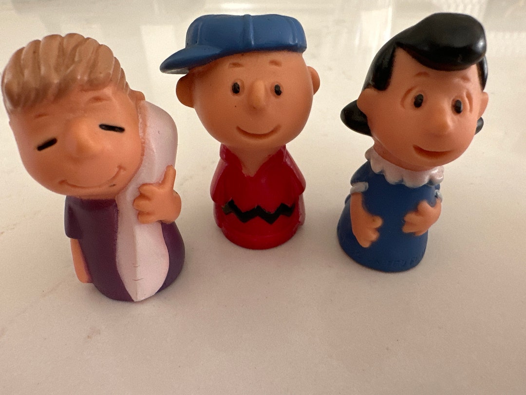 Vintage Peanuts Gang 1952 Finger Puppets Set 3 - Etsy