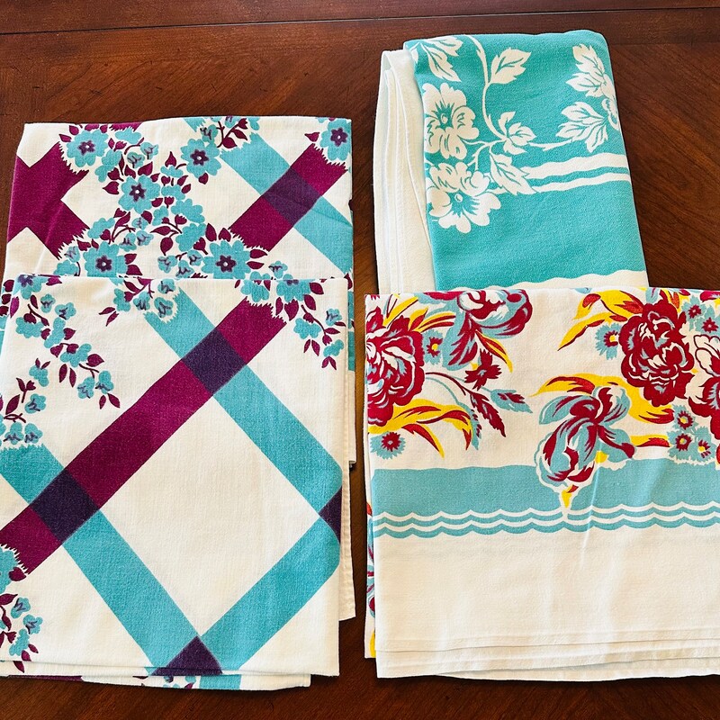 Vintage Tablecloths - Etsy