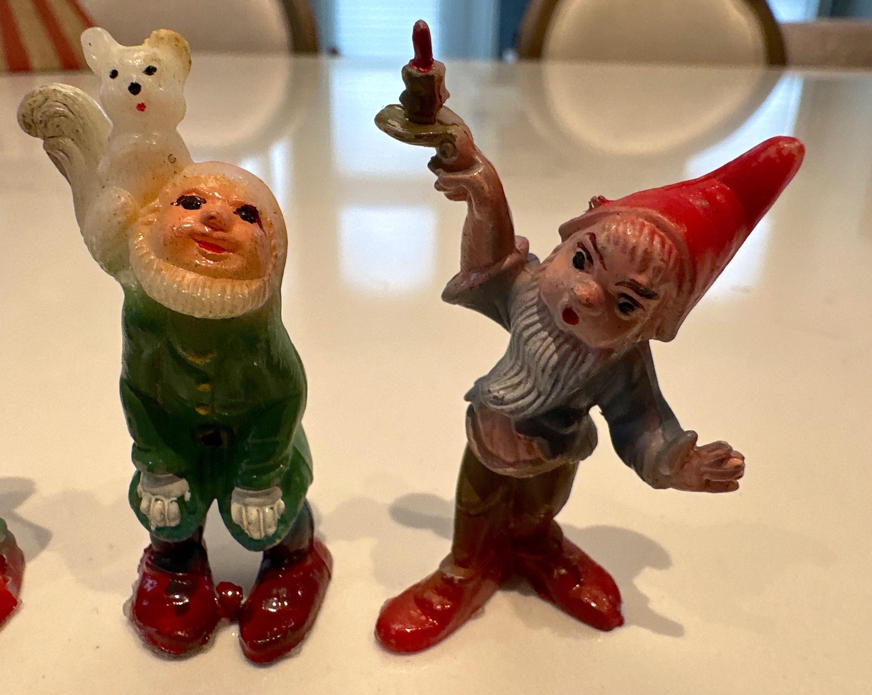 Vintage Gnome Figures Elf Elves Collection Fairy Garden - Etsy