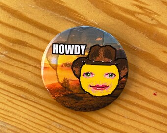 Howdy Emoji - Etsy
