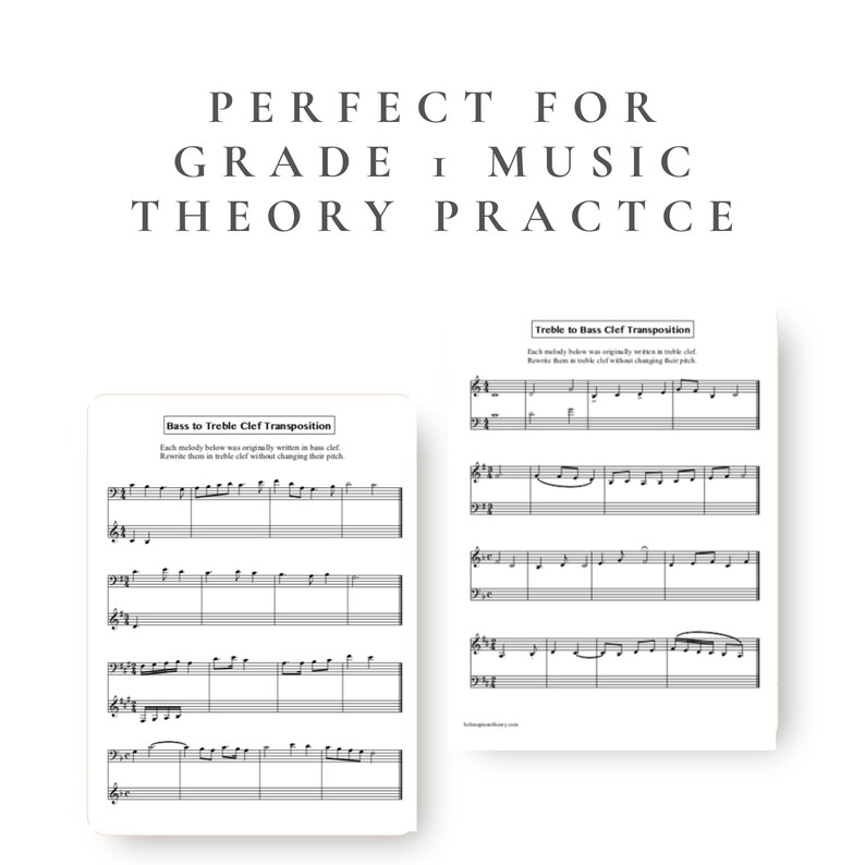 Treble & Bass Clef Note Naming Worksheets - 16 Printable PDF Music ...