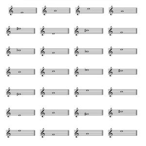 Treble & Bass Clef Note Naming Worksheets - 16 Printable PDF Music ...
