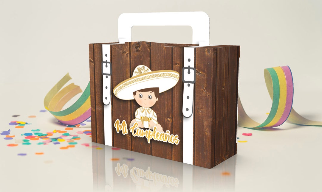CHARRO, Mi Cumpleanos, Boy, Girl, Dark Wood, Suitcase, Luggage ...