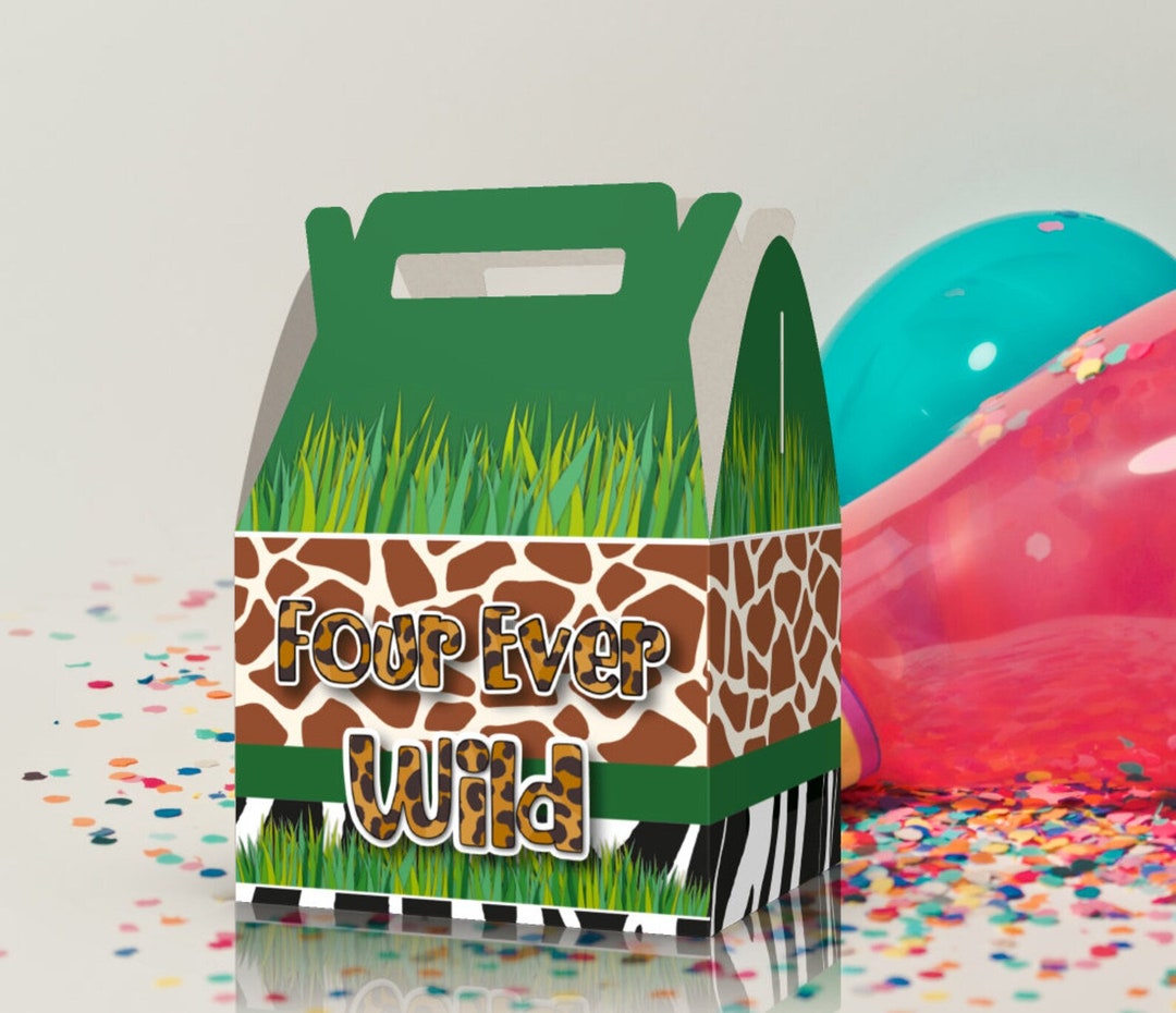 Four Ever Wild, 4 Ever Wild, Safari, Jungle, Birthday, 4th Birthday ...
