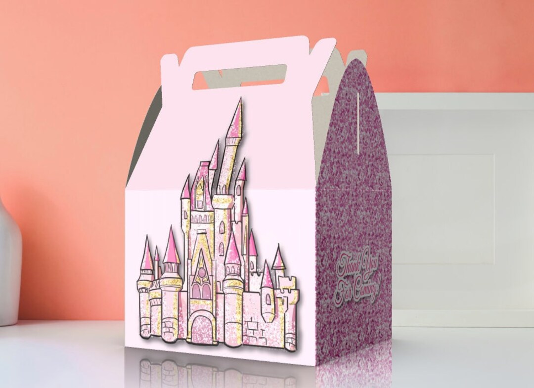 Princess or Prince, Castle Party Favor Boxes - Etsy