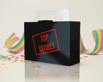 Secret Agent Gift Box - Etsy