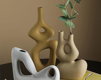 Ceramic Scandi Vase - Etsy