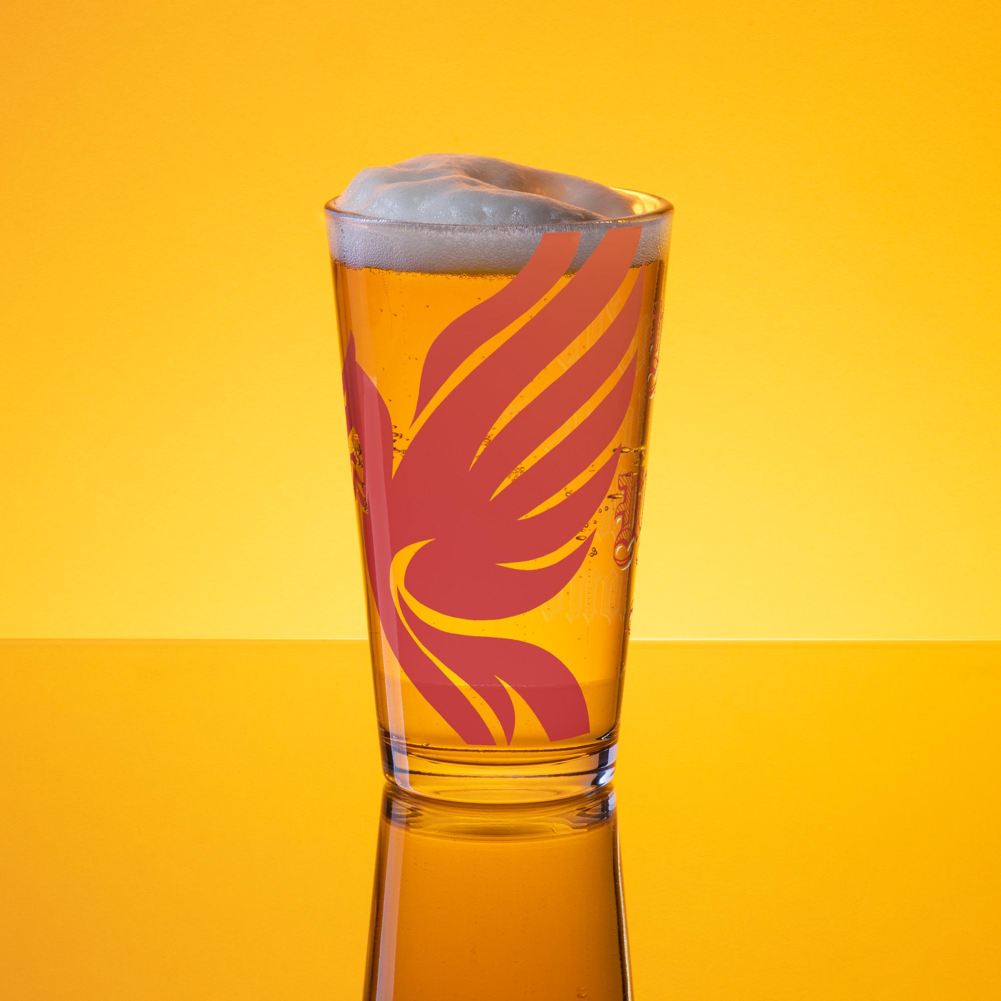 Liverpool Pint Glass – You'll Never Walk Alone | 16oz Beer Glass, EPL Fan Gift, LFC Drinkware ...