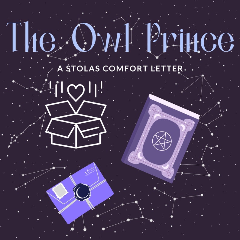 The Owl Prince A Stolas Comfort Letter - Etsy