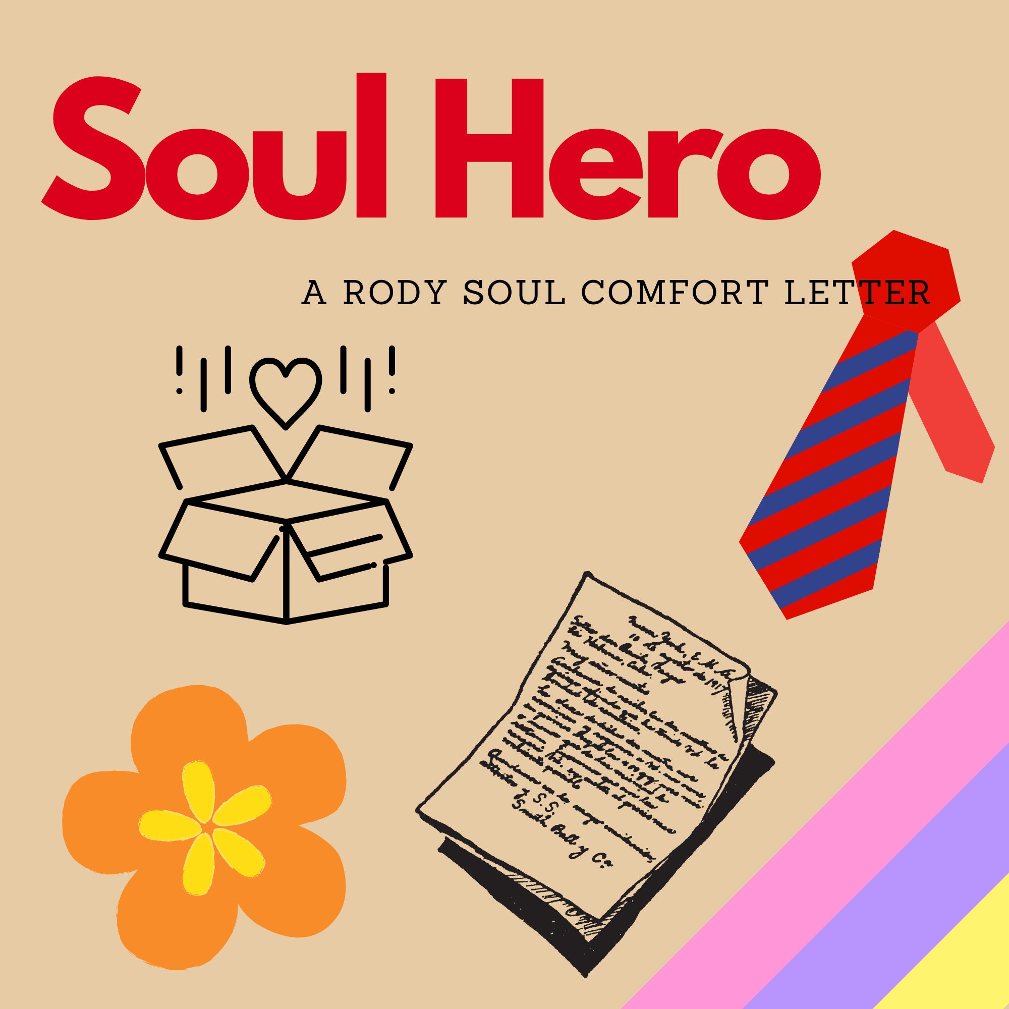 Soul Hero A Rody Soul Comfort Letter - Etsy