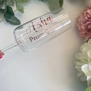 Personalised Prom Glasses, Prom Gift Set, Prom Gifts for Daughter, Prom ...