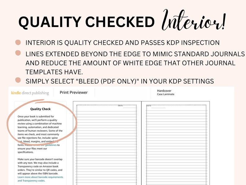 CANVA Print-ready Journal Kit Template 200 Pages Ready to - Etsy