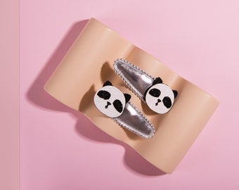 Panda Hair Clips | Etsy