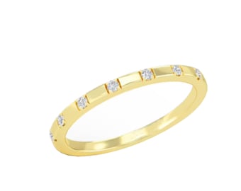 10k Diamond Ring - Etsy