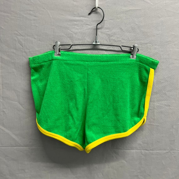 Large / 1970s Kmart Running Sprinter Green/Blue 2" In… - Gem