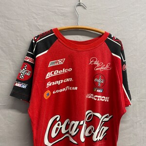 Large / 1990s Dale Earnhardt Coca-cola Nascar Red Racing T Shirt - Etsy