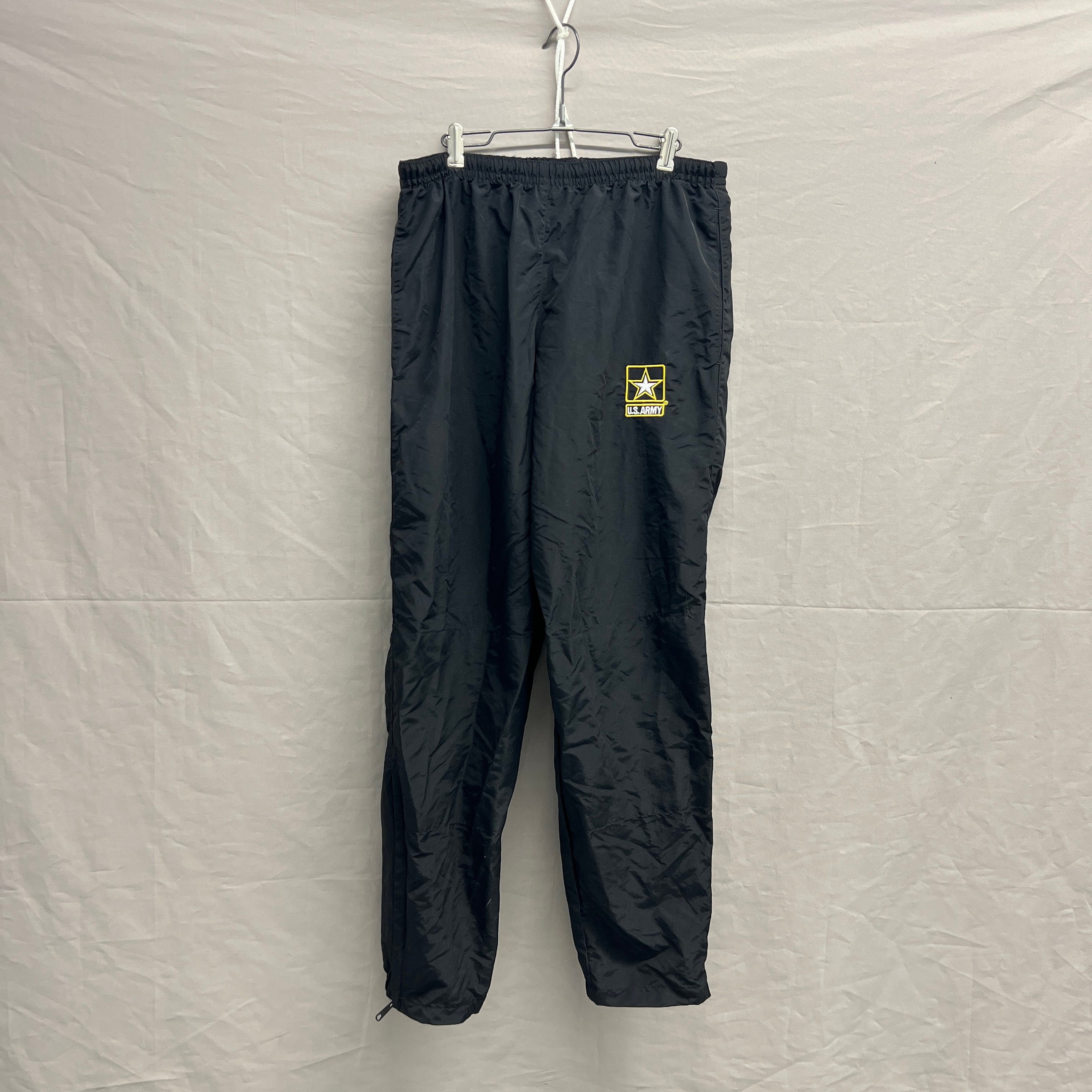 Medium / 2000s US Army Physical Fitness Nylon Black Track - Etsy