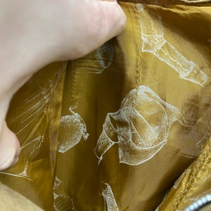 32 X 30 / 1940s Suede Leather Tan Knight Armor Stenciled Satin - Etsy