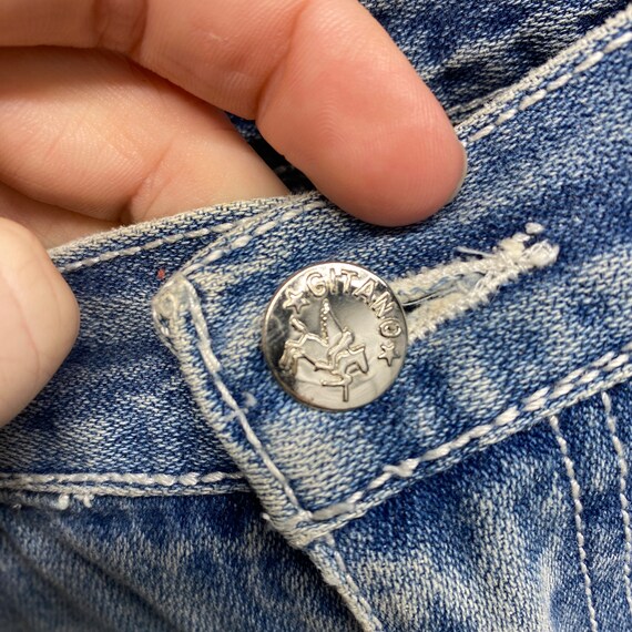 28 x 32 / 1980s Gitano Light Wash Straight Leg Denim … - Gem