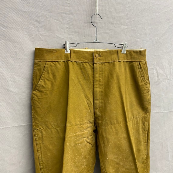 38 x 30 / 1950s Bullseye Bill Hunting Pants Heavy Duc… - Gem