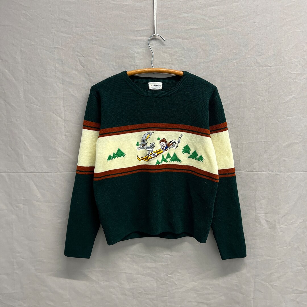 Ladies Small / 1980s Bugs Bunny Elmer Fudd Ski Winter Cute - Etsy