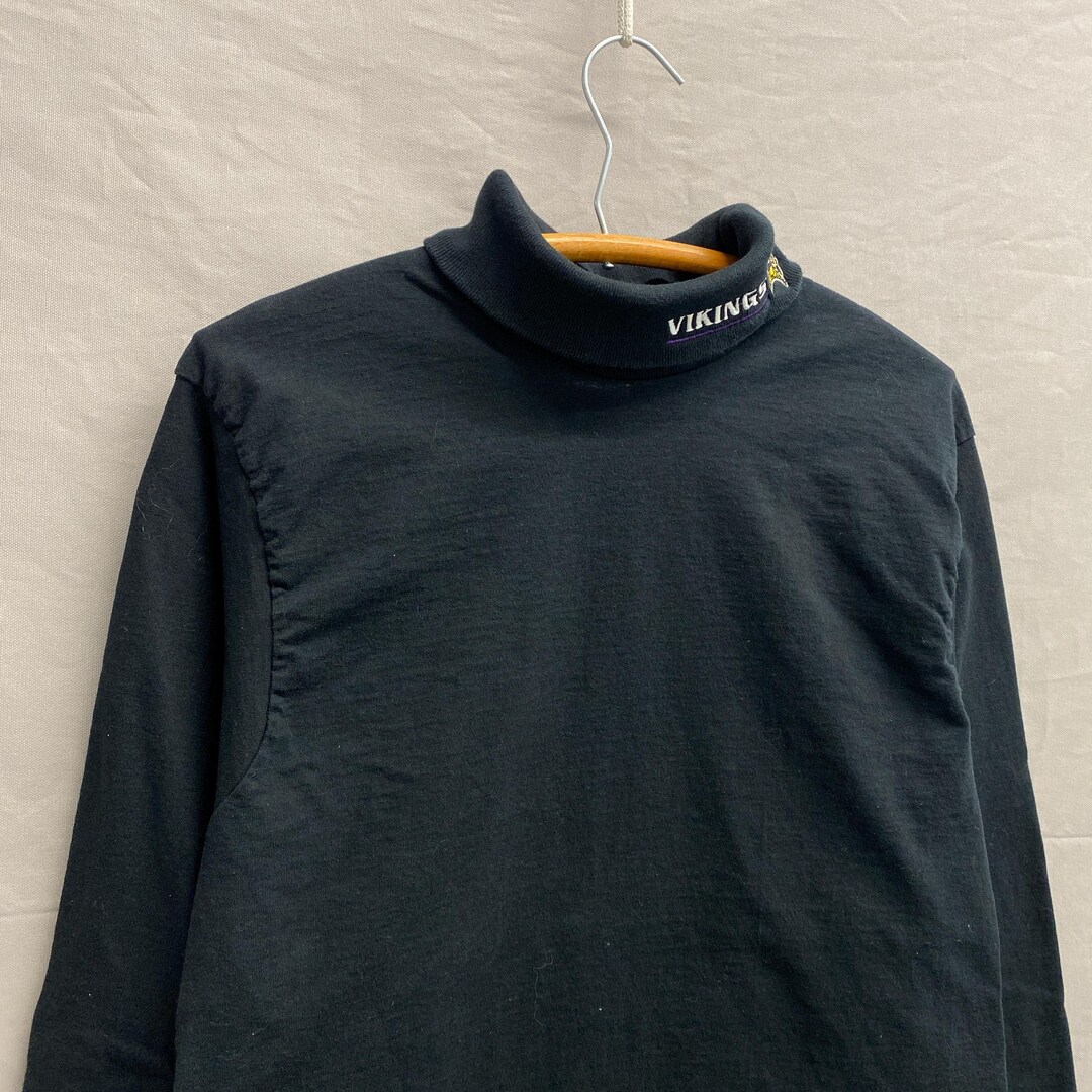 Medium / 1990s Minnesota Vikings NFL Football Pro Player Black ...