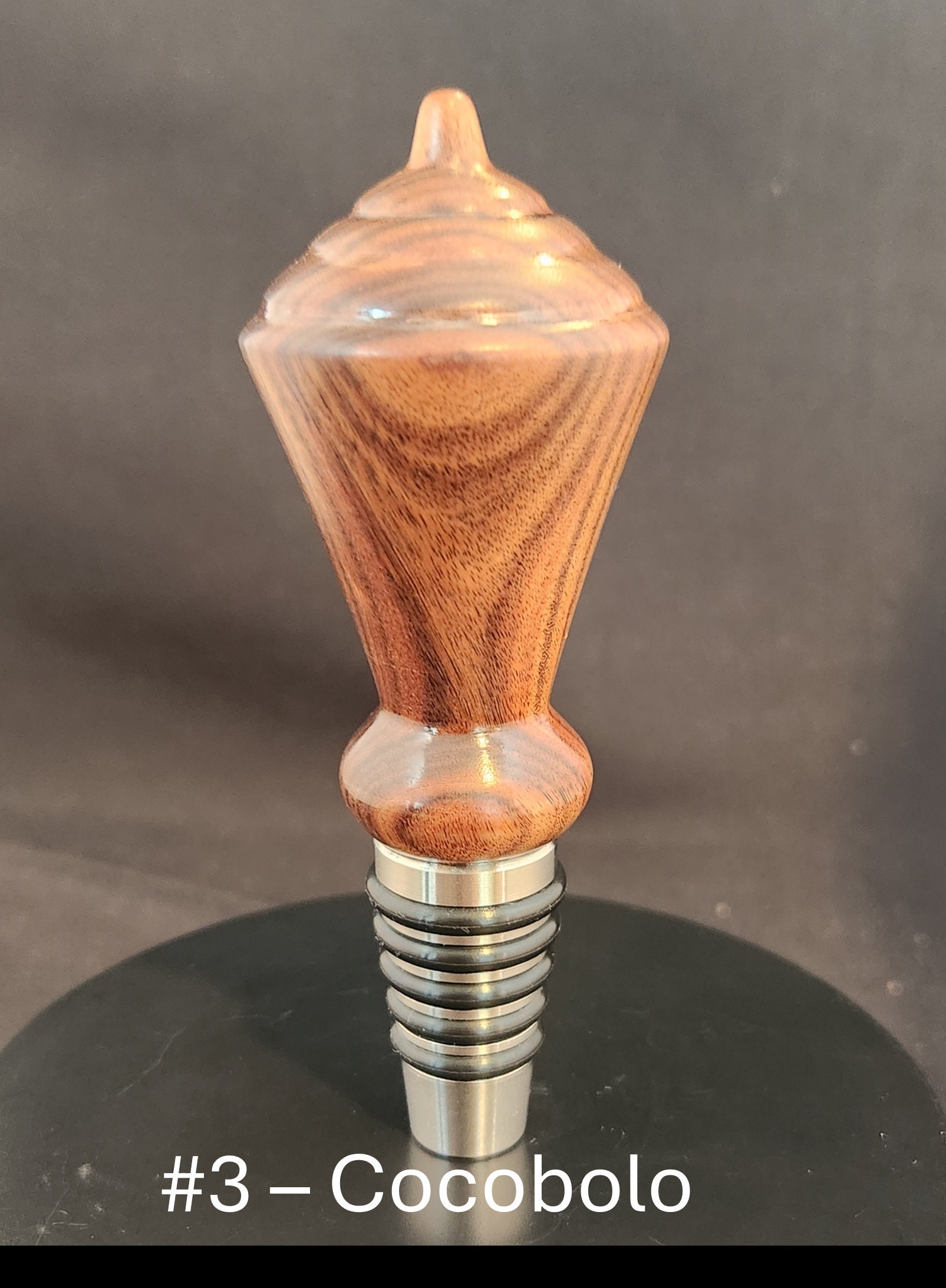 Extra Large - Hand Turned Artistic Wooden Bottle Stoppers With Quality ...