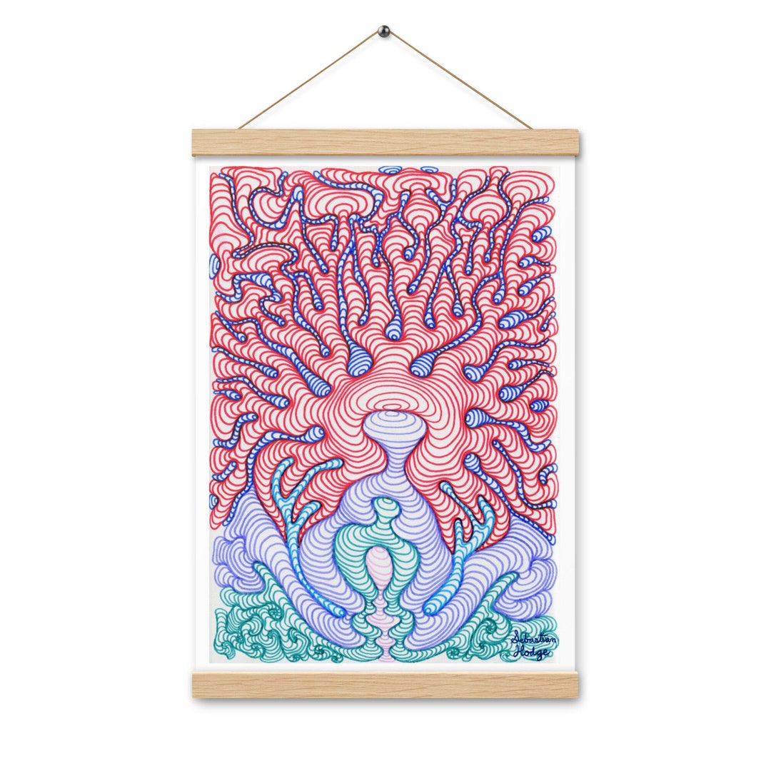 Ocean Goddess Poster (with Hangers) - Etsy