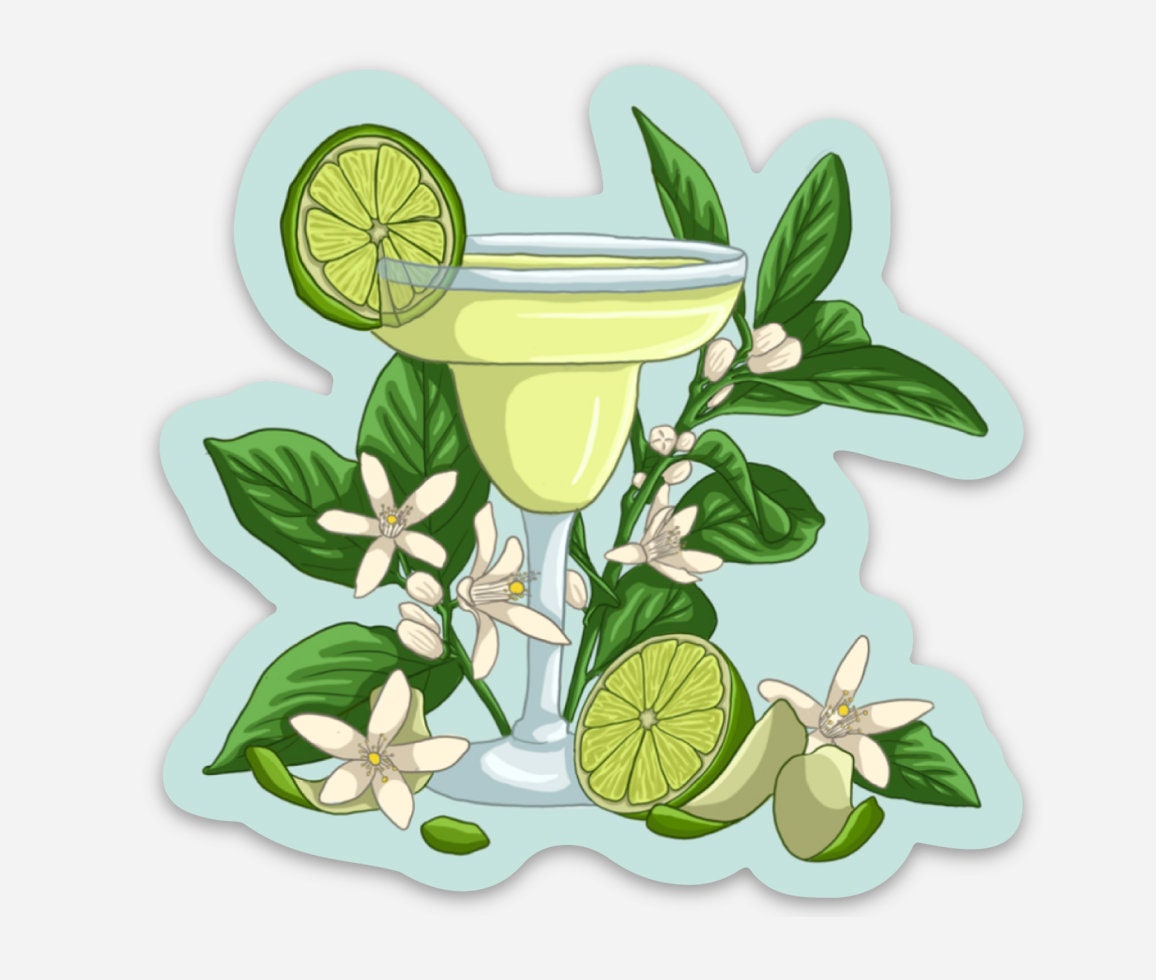 Margarita Sticker - Etsy