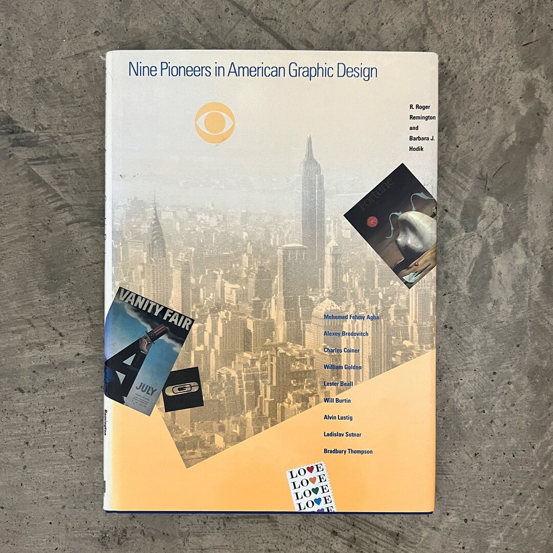 Nine Pioneers in American Graphic Design Hardcover Book by Roger ...