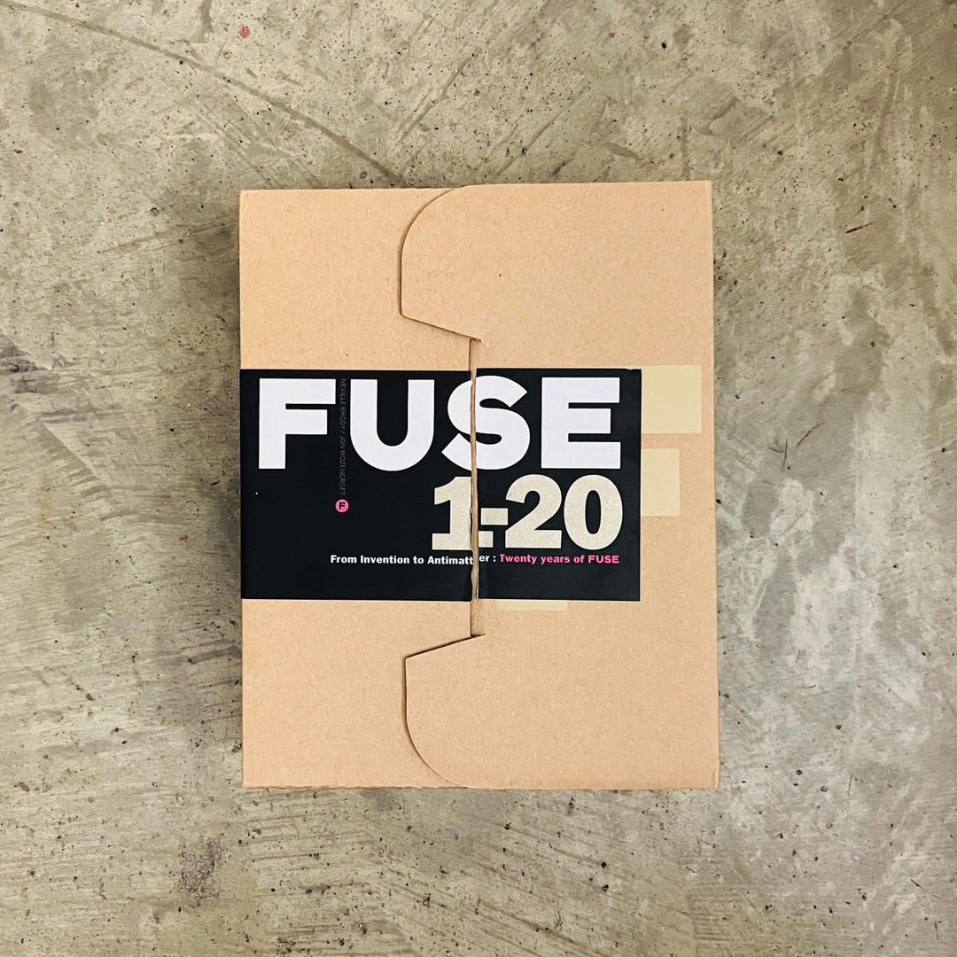 Neville Brody FUSE 1-20 From Invention to Antimatter: Twenty Years of ...