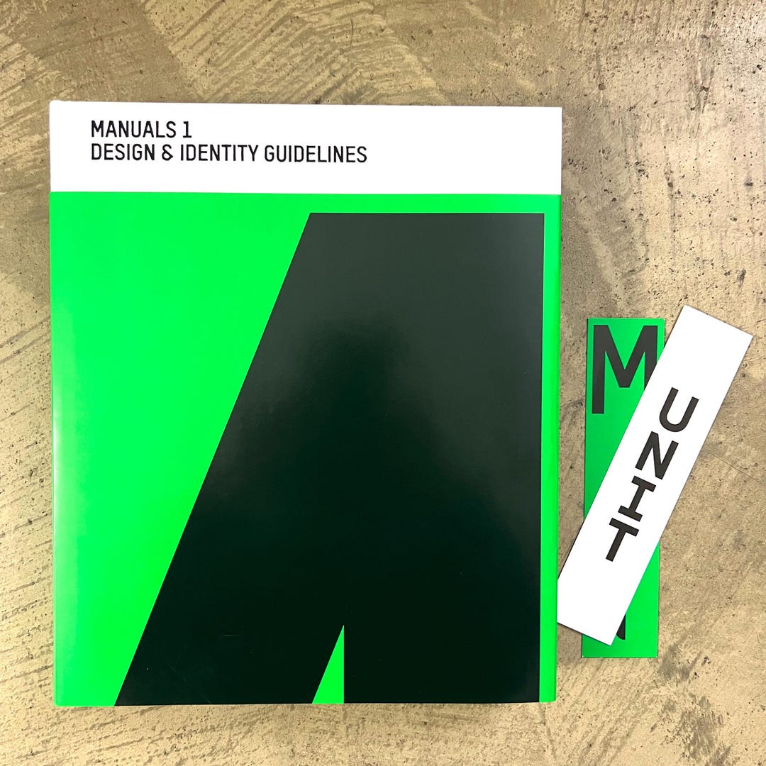 Unit Editions Manuals 1: Design & Identity Guidelines - First Edition ...