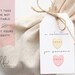 Candy Heart Valentine's Day Gift Tags, Printable Simple Valentine's ...