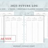 2023 Weekly Planner Printable, A5 Size, Dated, Weekly Organizer, Weekly ...