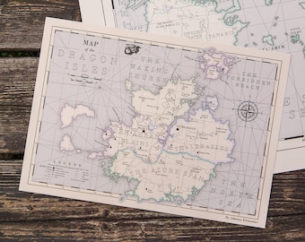 Azeroth World of Warcraft Vintage Map Poster - Etsy