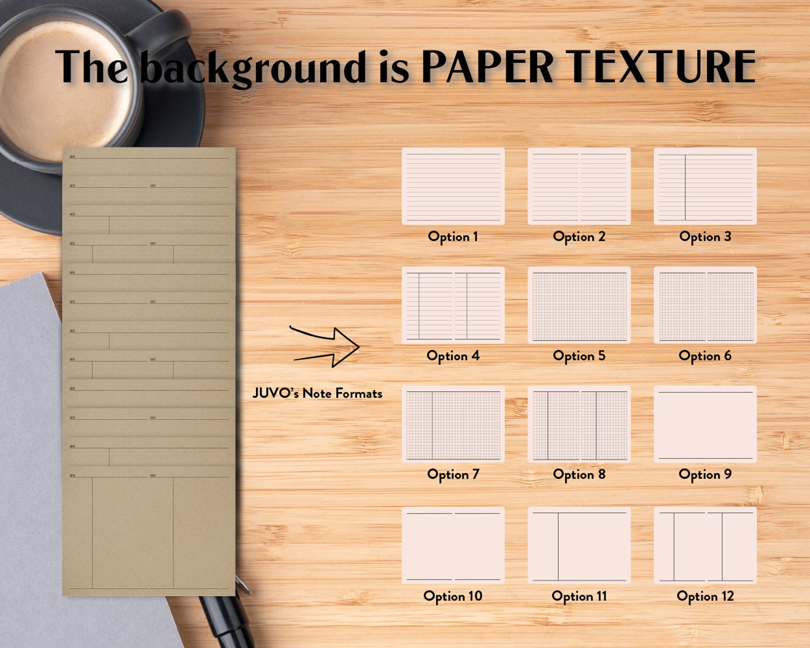 Digital Notes Templates for Goodnotes, Notability Paper Texture I ...