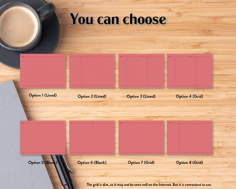 Digital Notes Templates for Goodnotes Notability Paper - Etsy