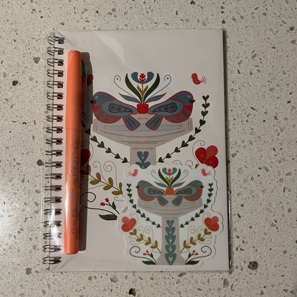 Folk Art Sticker - Etsy