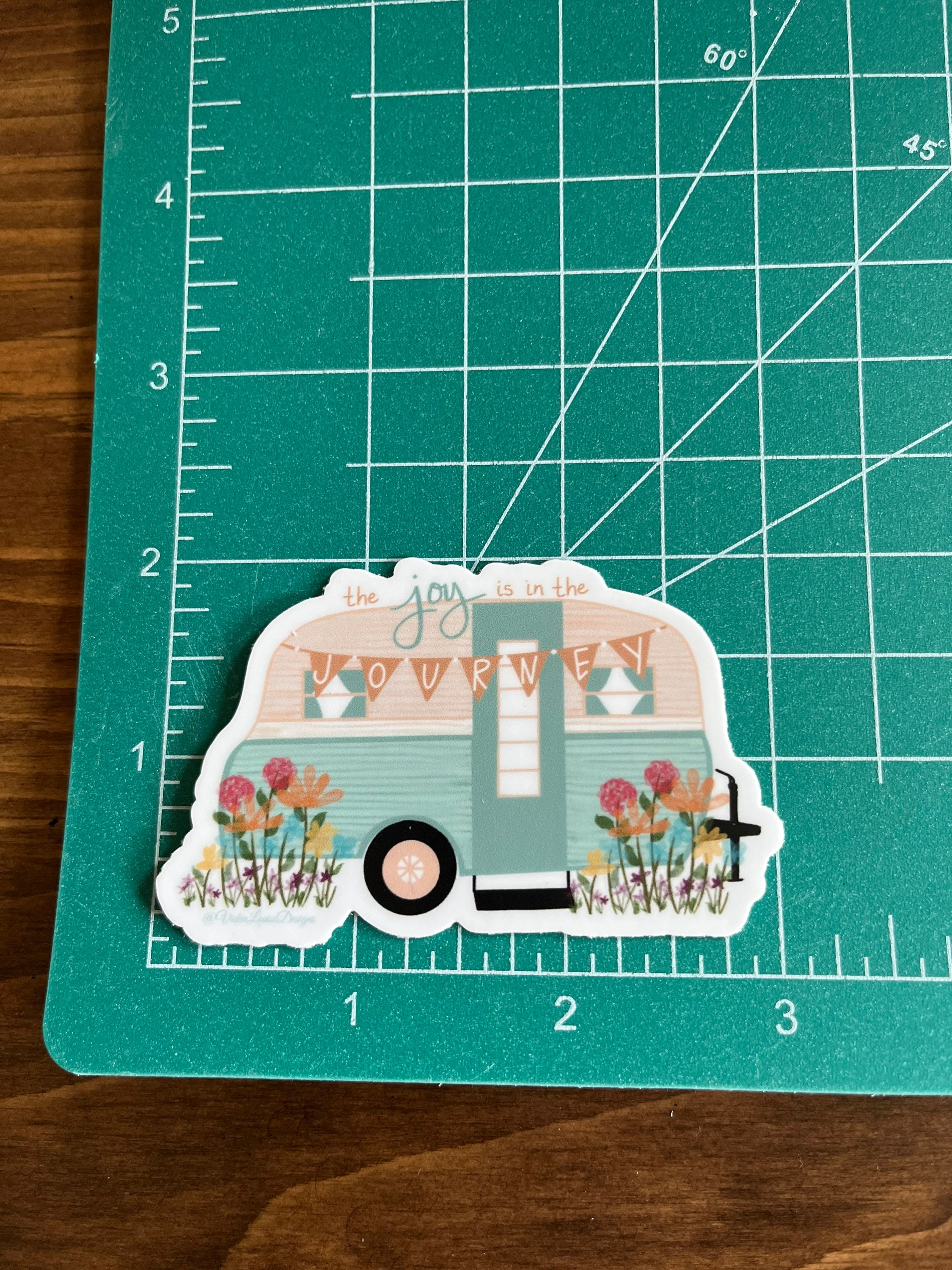 Vintage Camper Sticker Set - Etsy