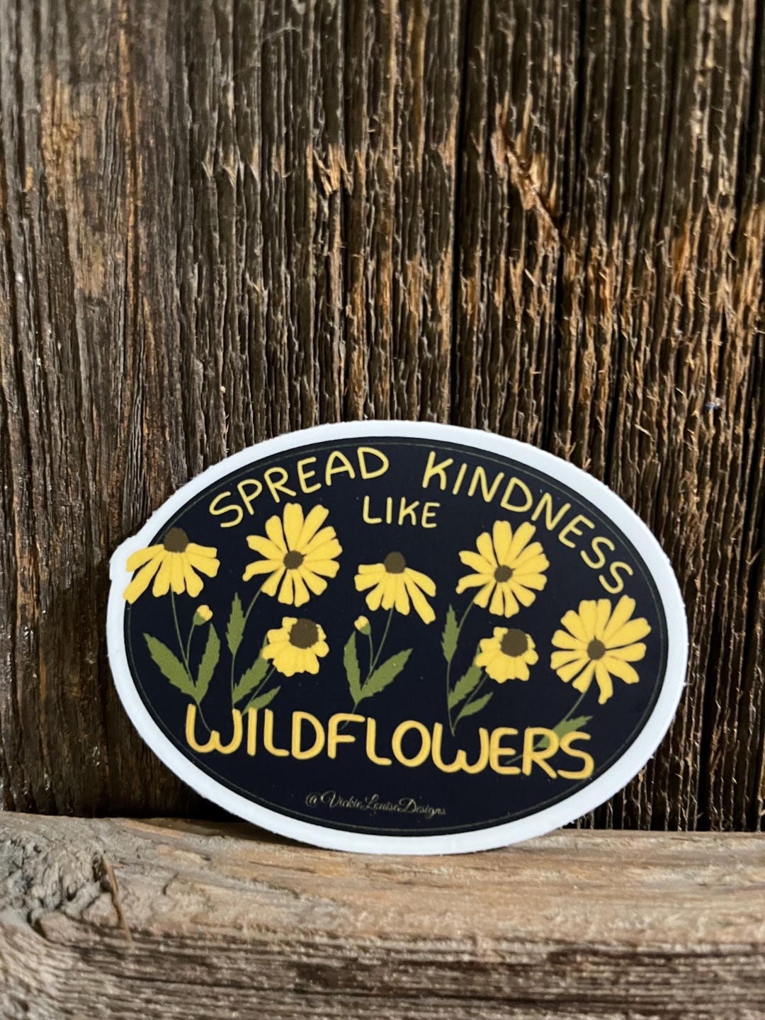 Spread Kindness Like Wildflowers Sticker - Etsy
